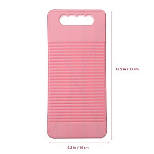DOITOOL Baby Bathtub Washboard Washing Clothes Board Hand Wash Board Non-Slip Laundry Washboard Scrubbing Board Household for Students Clothes Clean Laundry Home Random Color