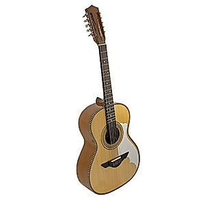 H. Jimenez 10 String Bajo Quinto, Right, Gold (LBQ2NC)