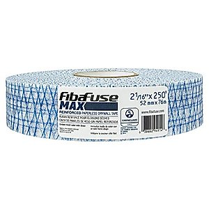 FibaFuse MAX 2-1/16 in. x 250 ft. Reinforced Paperless Drywall Joint Tape