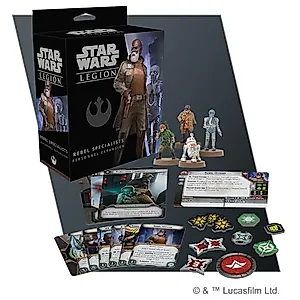 Atomic Mass Games Star Wars: Legion Rebel Specialists Personnel Expansion - Tabletop Miniatures Game, Strategy Game for Kids and Adults, Ages 14+, 2 Players, 3 Hour Playtime, Made