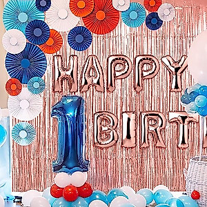 Fringe Backdrop Tinsel Curtain Backdrop 2 Pack 3.3 x 9.9 ft Foil Fringe Curtains Rose Gold Backdrop Streamers Tinsel Backdrop Curtain Photo Backdrop Curtain for Rose Gold Birthday Party Decorations