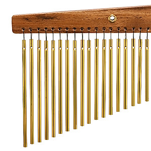 Meinl Percussion CH27ST Gold Anodized Aluminum Alloy Studio Single Row Chimes, 27 Bars