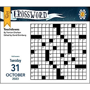 The Puzzle Society Crossword 2023 Day-to-Day Calendar: Puzzle Your Way Through Each Day