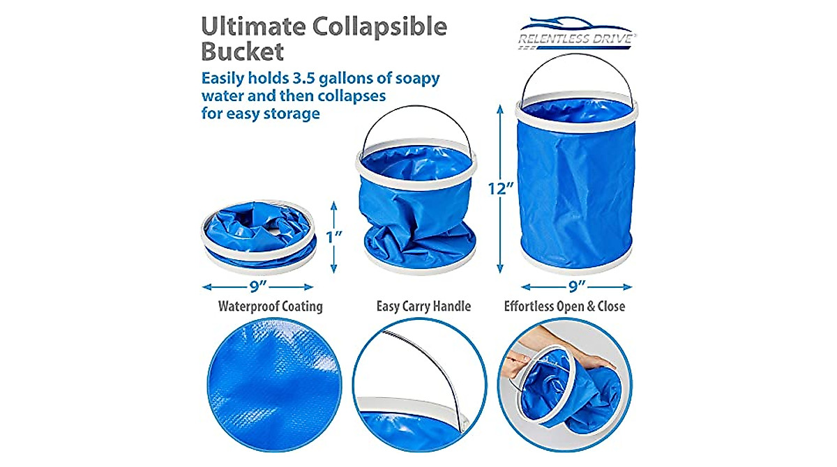 Relentless Drive Car Wash Kit - Complete Detailing & Cleaning Supplies