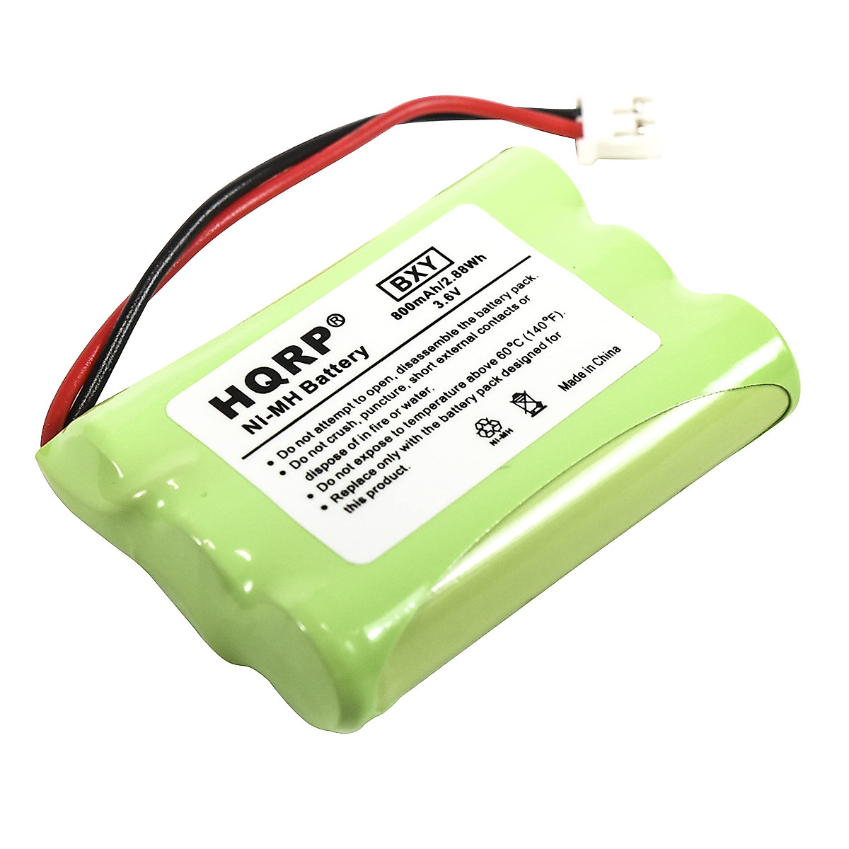 HQRP Battery Works with Motorola MBP18 MBP18PU MBP25 MBP25PU MBP26 MBP26PU MBP33 MBP33PU MBP34 MBP34PU MBP36 MBP36PU MBP43 MBP43PU Digital Baby Monitor TFL3X44AAA900 CB94-01A Parent Unit DESAY