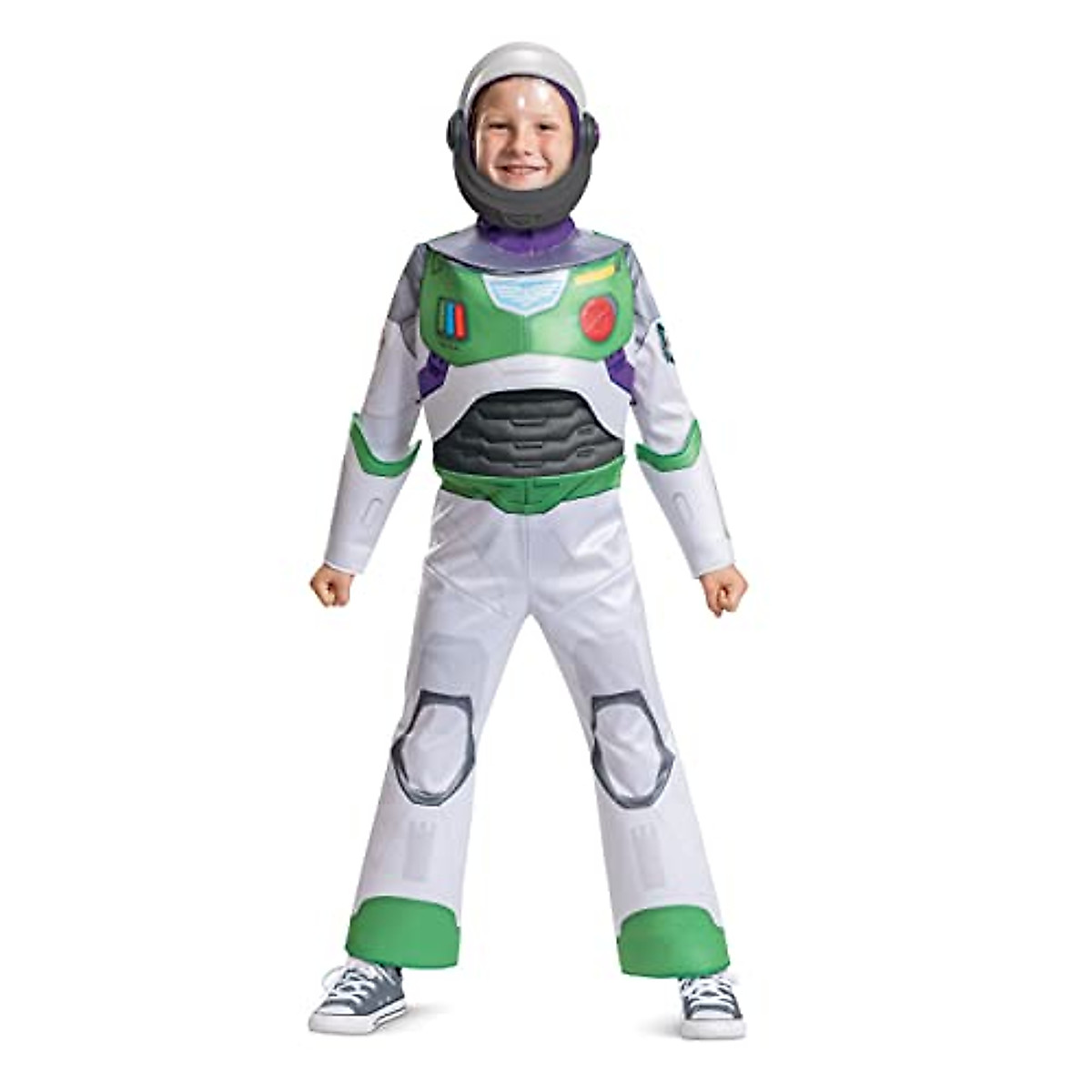Disney Pixar Lightyear Buzz Space Ranger Costume for Kids, Deluxe ...