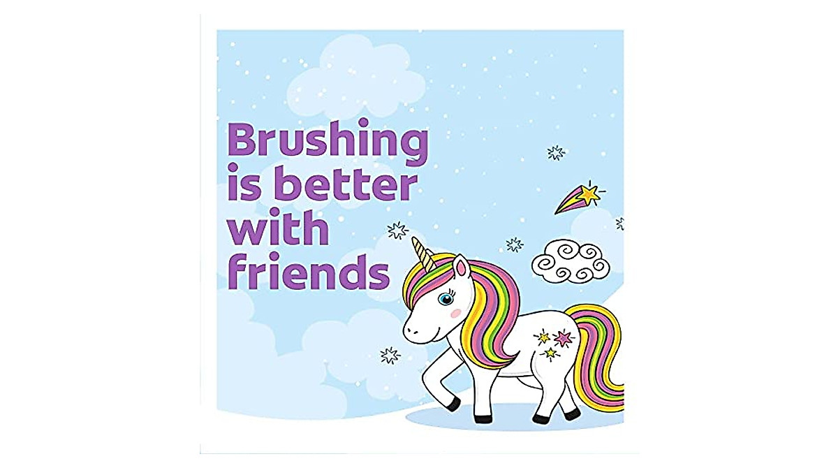 Colgate Kids Unicorn Battery Powered Toothbrush for Ages 3+