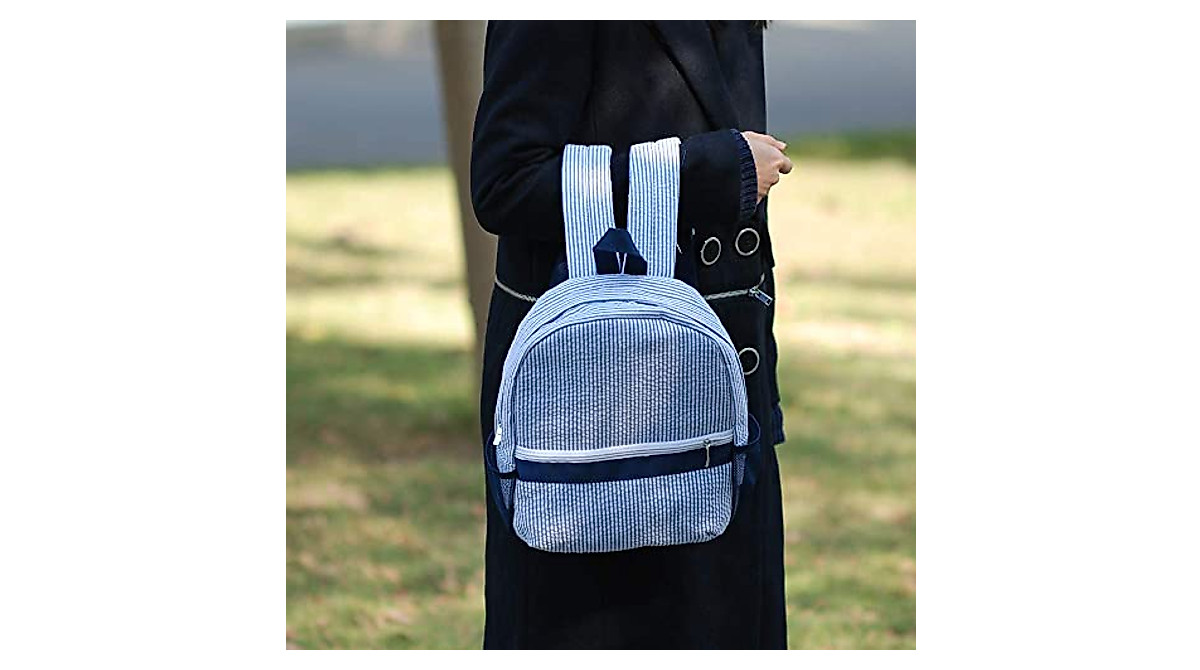 Cute Toddler Backpack for Kids - BLANKSMALL Navy