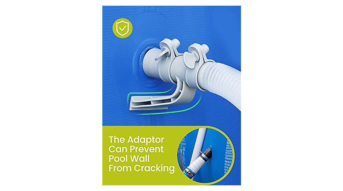 SUMMERBUDDY Hose Adapter & Plunger Valve for Pool
