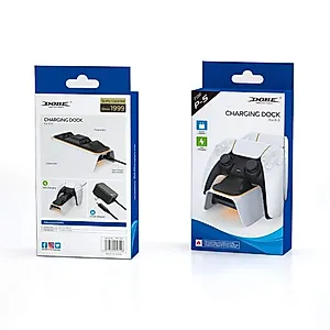 PS5 Controller Charger Station, Dualsense Charging Station for PlayStation 5 with 5V 3A AC Adapter