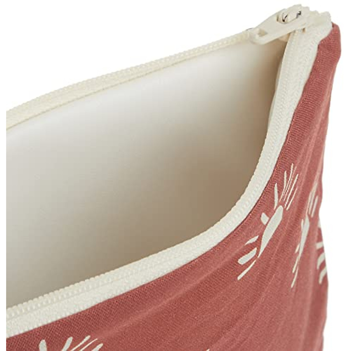 Itzy Ritzy Reusable Snack Bag – 7” x 7” BPA-Free Snack Bag is Food Safe, Washable & Ideal for Storing Snacks, Pacifiers, Electronics and Makeup in a Diaper Bag, Purse or Travel Bag, Terracotta Sunrise