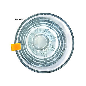 Cup Markers by CUPmarker (Set of 6 Snap-on Drink Tags/Charms/Glass Marker to Label Tumblers, Wine Glasses, Tea Cups & More)