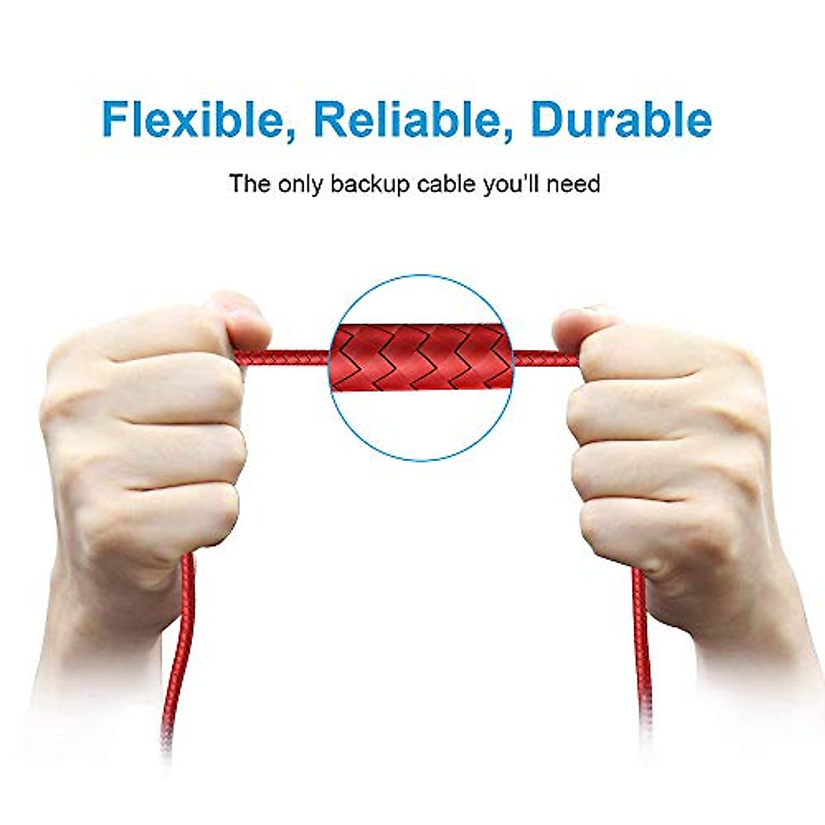 [3 Pack] Galaxy S21 Charger YWXTW Type C USB Cable 10FT [Case Friendly] 90 Degree Durable Fast Charging Cable for Galaxy S21 Ultra S20 FE A52 A72 A51 A71 A11, Note 20 Ultra, LG Velvet/Wing (Red 10FT)