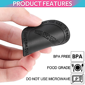 Bibabala 25pcs Silicone Bottoms for Tumblers, Wine Glasses & More (2.2x0.1inch)