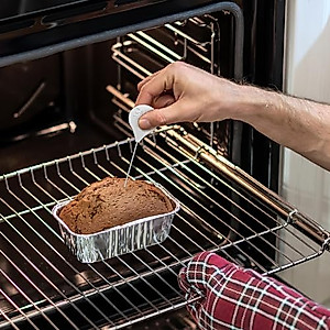 Cake Tester, 2 Packs Cake Testers for Baking and Cakes Testing Stick Doneness Endurance CakeTester Skewer 7.9 in Stainless Steel Rondauno