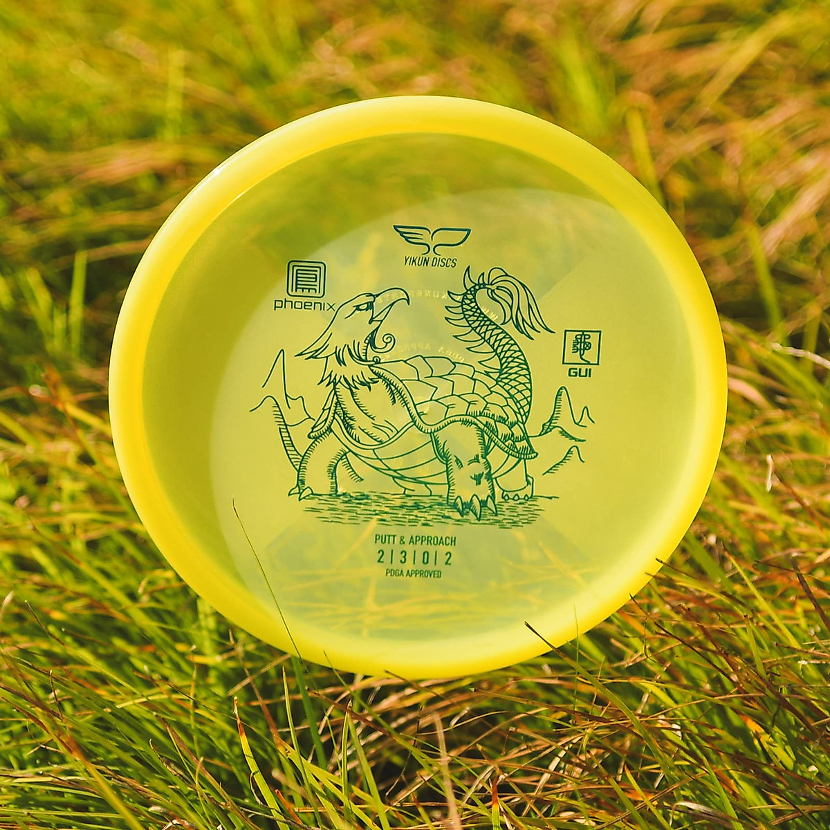 Yikun Disc Golf Putter Approach|Professional PDGA Approved Golf|Throwing Disk Golf Putter|170-175g| Stable Golf Discs Perfect for Outdoor Games and Competition
