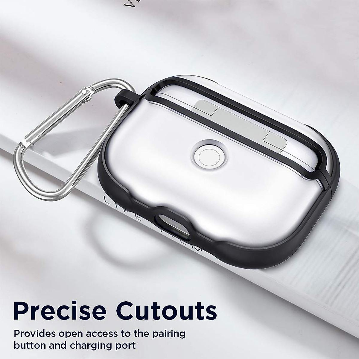 ESR Protective Case Compatible with AirPods 2019, Black