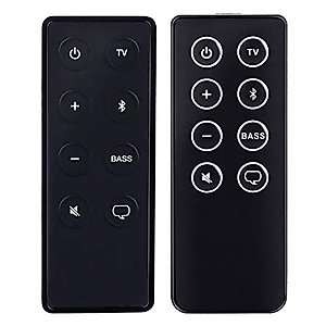 CHUNGHOP Bluetooth Remote Control Compatible with Bose Solo 5 10 15 Series ii TV Sound System 732522-1110 418775 TV Soundbar System, for Bose Solo Series II TV Speaker Remote (with CR2025 Battery)