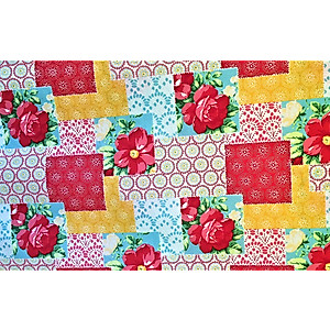 The Pioneer Woman Patchwork Tablecloth, 52 x 70