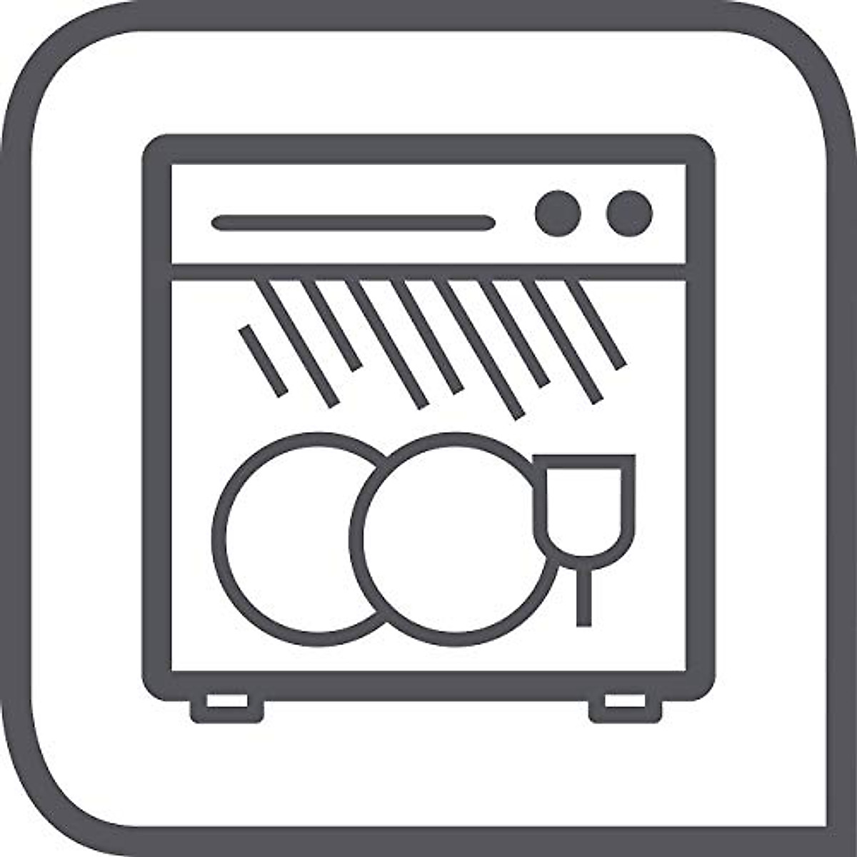 Emsa "Superline" High Food Storage Container, 20.30 oz, Blue