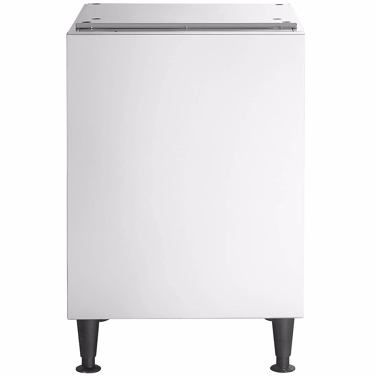 Scotsman HST21B-A 21.5" x 23.75" Stationary Equipment Stand wih Enclosed Base (for HID525 & HID540 Ice Maker Dispensers), Stainless Steel