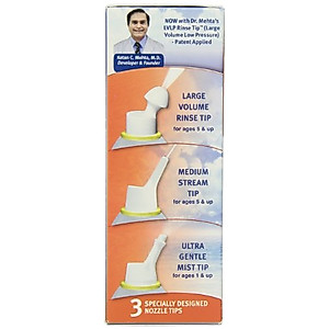 NeilMed NasaMist All in One Multi Purpose Saline Spray, 6.3 Fl Oz