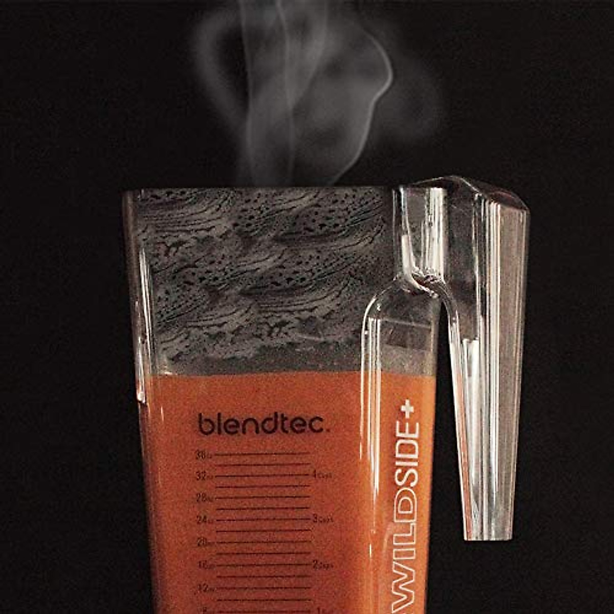 Blendtec 90 oz WildSide Jar, Commercial Grade - Five-Sided Replacement Blender Jar - Compatible with Blendtec Blenders - 36 oz Blending Capacity - Clear