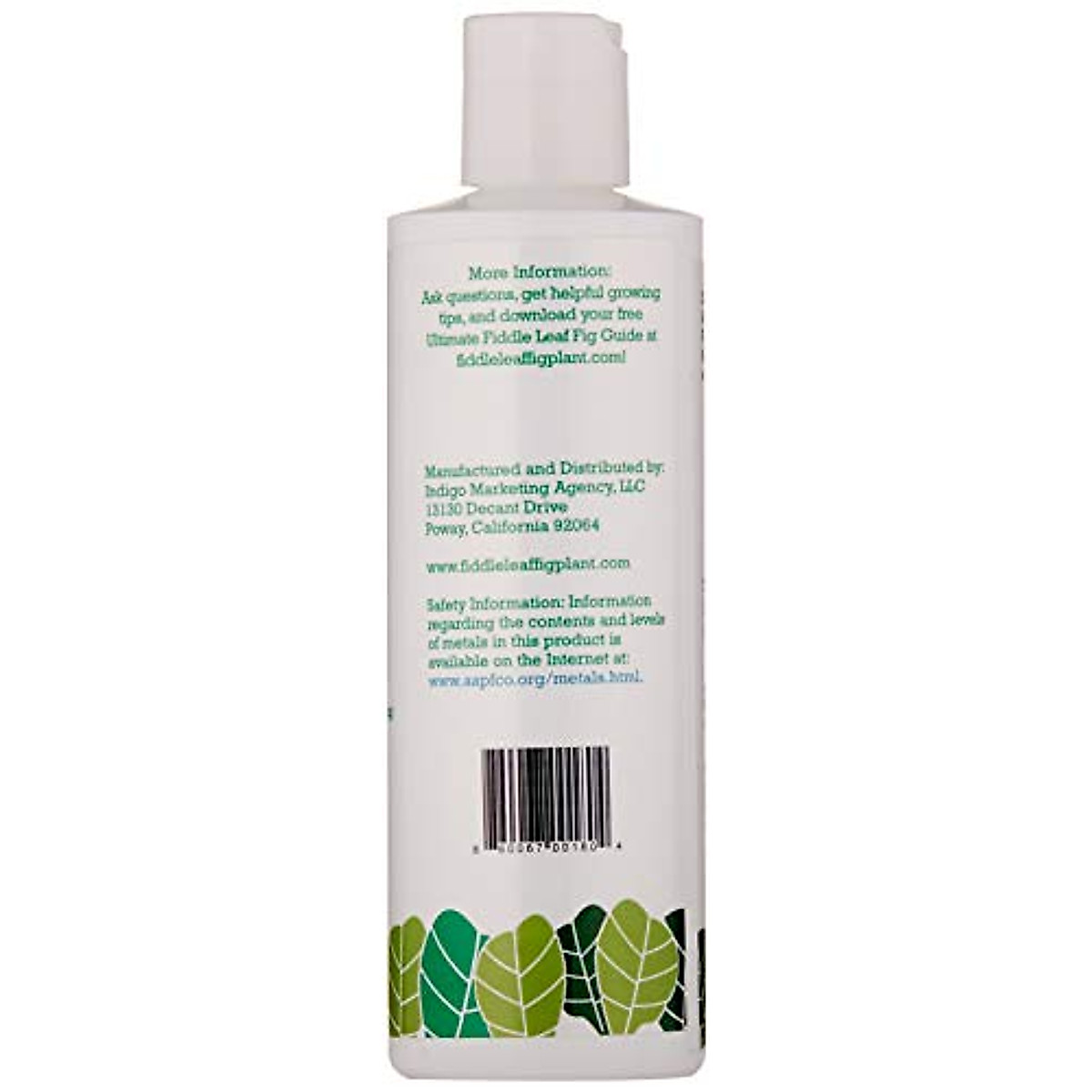 Fiddle Leaf Fig Tree Plant Food for Ficus Lyrata (and Ficus Audrey) – Calcium Fortified, Urea-Free and with NPK Ratio of 3-1-2 for Healthy Roots, Stems and Leaves (8 Ounces))