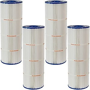 Pleatco PCC80-PAK4-EC Pool Filter Cartridge Replacement for Unicel: C-7470-4, Filbur: FC-6465, OEM Part Numbers: 817-0081, 178580, R173573, White