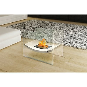 Anywhere Fireplace Floor Standing Fireplace - Broadway Model - Beige