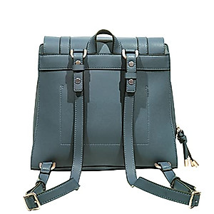 Niko Ineko Women's Medium Backpack Kitty Snout Hardware Teal