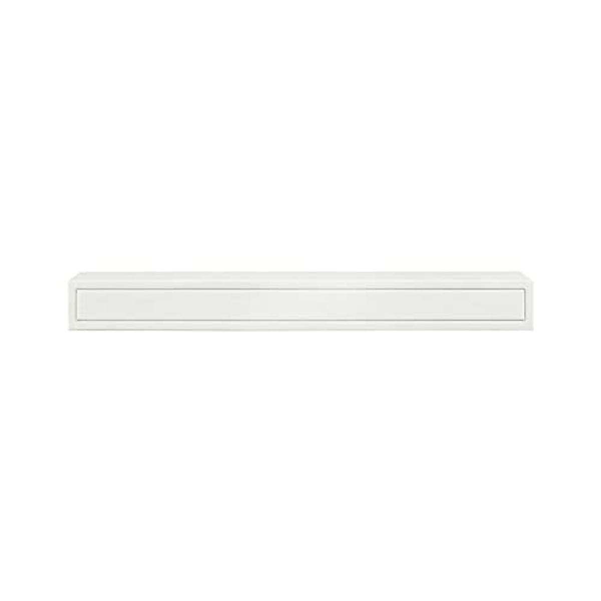 Pearl Mantels Sarah Fireplace Mantel Shelf MDF, 60", White Paint