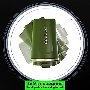 IWANGDS Leak Proof Travel Coffee Mug, Insulated Coffee Mug with Lid, Stainless Steel Vacuum Tumbler, Reusable Coffee Cup for Keep Hot Ice Drinks, 13oz Cute Mini Thermos with Cat Paw Pattern (Green*1)