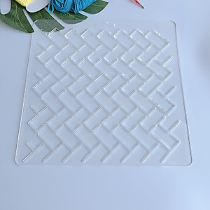 Acrylic Sashiko Stencil, Embroidery Pattern, Quilting Stencil for Hand Quilting and Embroidery