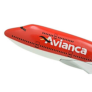 TANG DYNASTY(TM 1:400 16cm B747-400 Avianca Airline Metal Airplane Model Plane Toy Plane Model