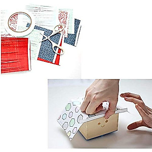 BYUEE 3 Rolls 0.4" x 30 Yards Double Sided Adhesive Sticky Tape for Crafts, Scrapbooking, Photography, Scrapbook Paper, Rubber Stamps, Card Making, Gift Wrapping, DIY, Arts, Office & Home Supplies