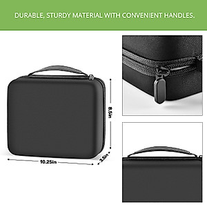 Battery Storage Box Holder Case for Dewalt for Milwaukee for Makita for Ryobi 8v/12v/18v/20v/60v Max XR Batteries and Charger - Bag Only