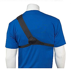 HOLSTERGUY RCH-101U Universal Radio Chest Harness Shoulder Radio Holster Chest Pack Adjustable Single Radio Pouch Two-Way Radio Holster for Motorola Radios and Walkie Talkies RCH-101U Made in USA