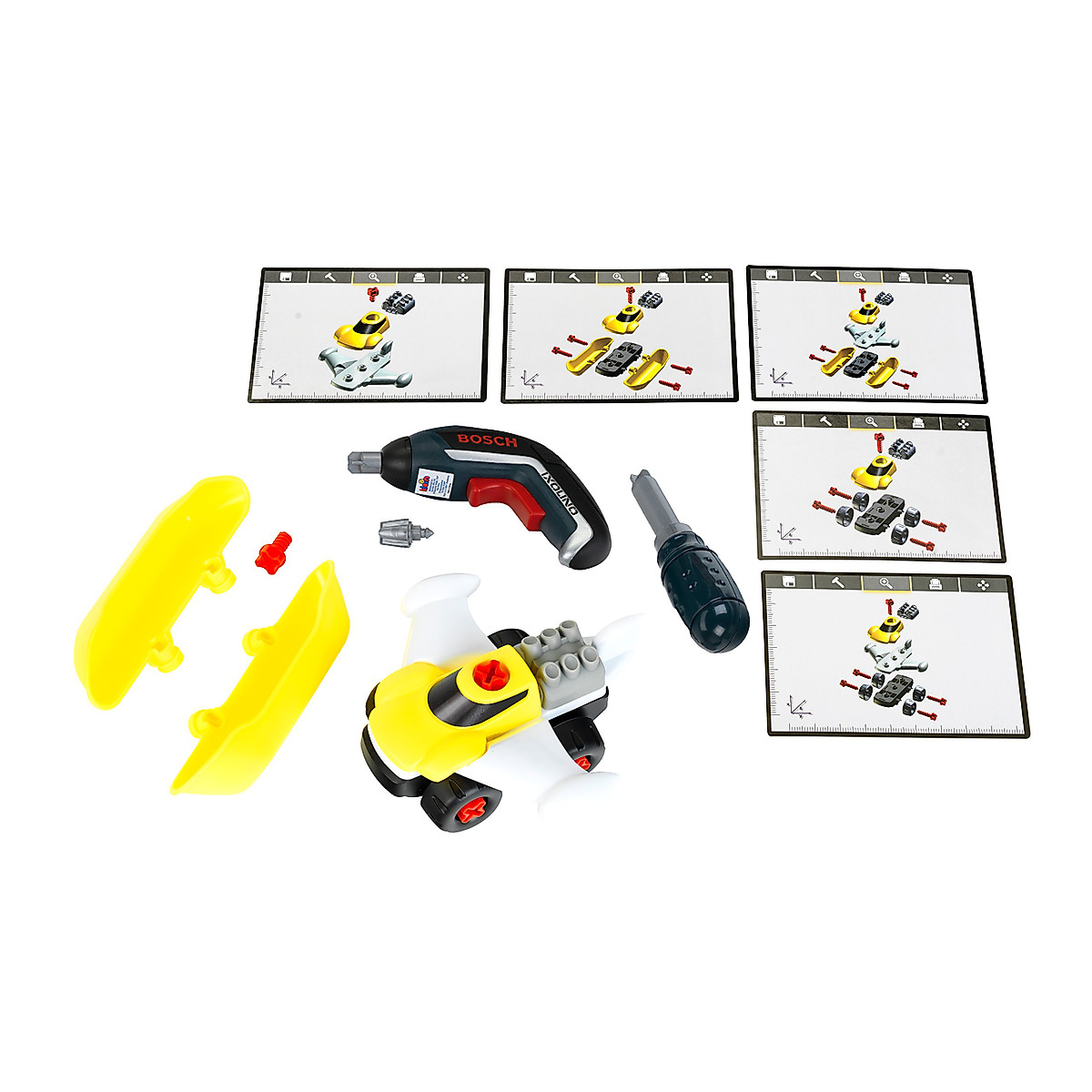 Klein Bosch Bosch Build-It 5 in 1 Vehicle Set