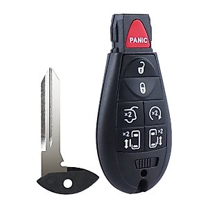Keyless Entry Replacement Compatible for Chrysler Town and Country Dodge Grand Caravan 2008 2009 2010 2011 2012 2013 2014 2015 2016 2017 2018 Car Remote Control P/N: M3N5WY783X IYZ-C01C