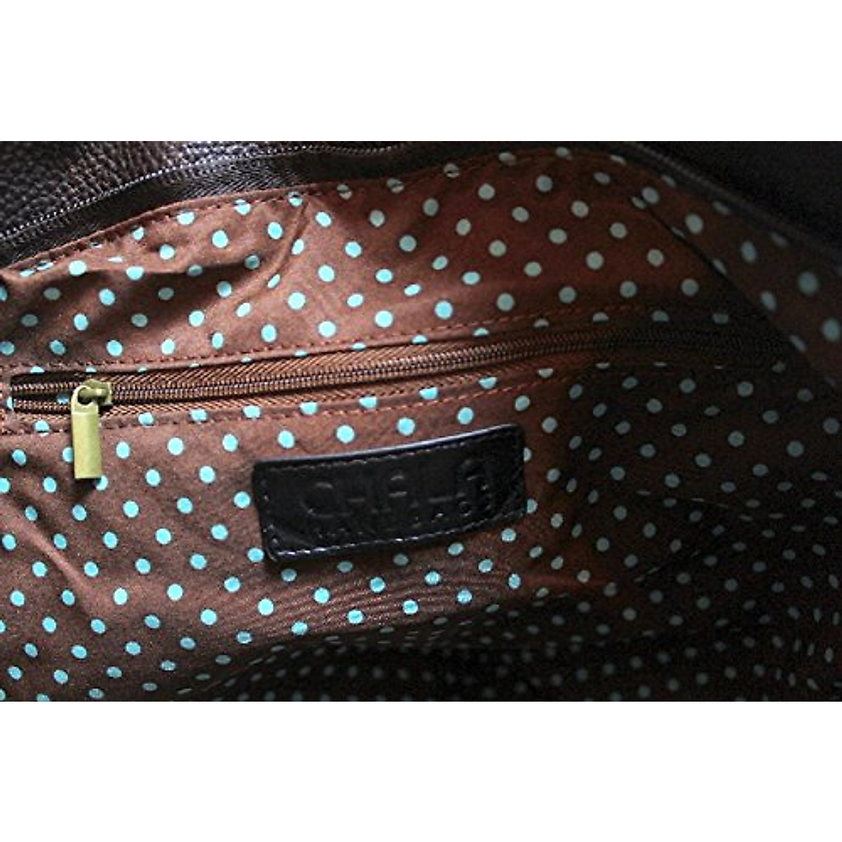 Chala Purse Handbag Hobo Cross Body Convertible Chocolate Guitar Bag