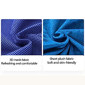 PSDNBFC Cushion for coccygeal Sciatica, Hemorrhoids and Back Pain, Memory Foam Ergonomic Sitting Office Chair, Wheelchair Cushion (Purple 2)