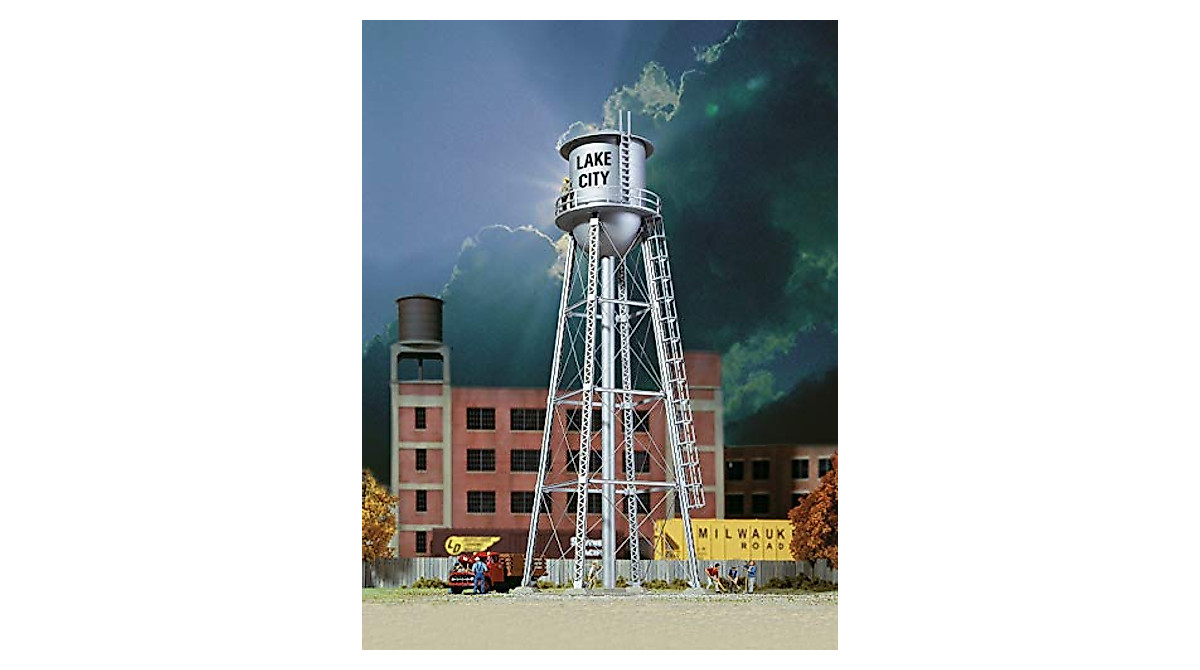 Walthers Cornerstone HO Scale City Water Tower Model
