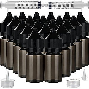 20pcs 30ml Soft PET Unicorn Dropper Bottle Liquid Refill Bottle Liquid Applicator Bottle