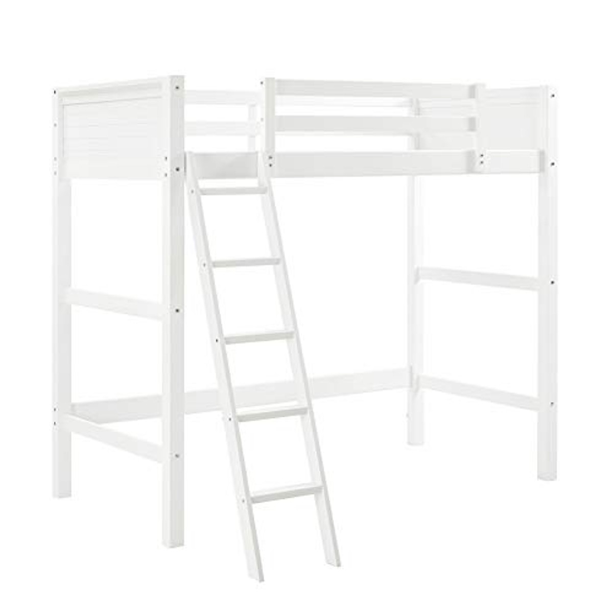 DHP Wood Loft Style Bunk Bed, Twin