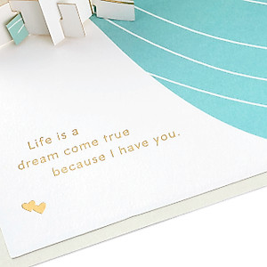 Hallmark Signature Paper Wonder Pop Up Love Card, Because I Have You (Birthday Card, Anniversary Card, Sweetest Day Card)
