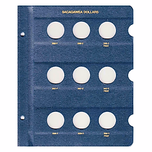 Whitman US Sacagawea Dollar Coin Album 2000 - 2009 #2234