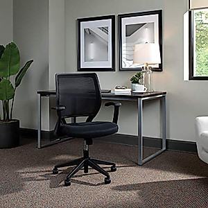 HON Mesh Mid-Back Task Chair, 41" x 26.3" x 35.3", Black