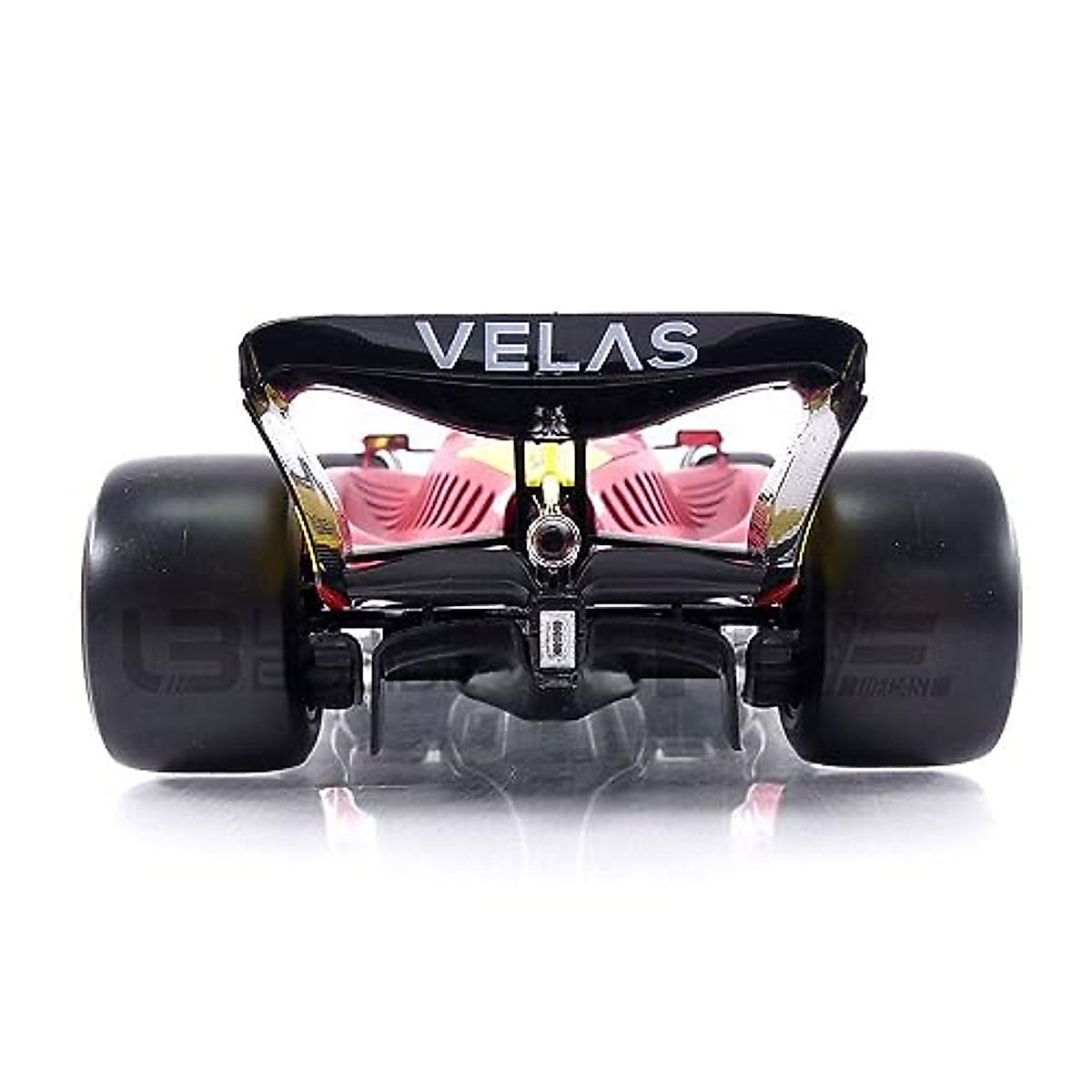 Bburago - Iron F1-75 - Italy Monza GP 2022-1/18, Red/Yellow