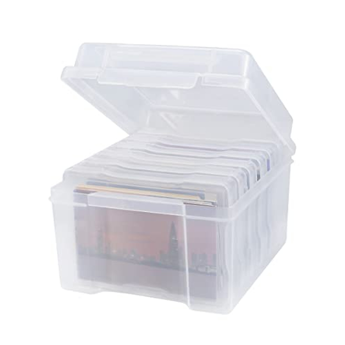 Tnqhuq Photo Storage Box Photo Storage Boxes for 4x6 Pictures Photo Organizer Task Boxes for Special Education Seed Storage Craft Keeper